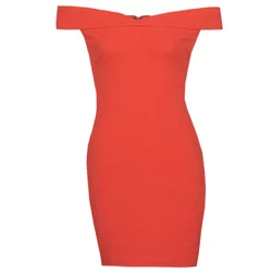 Guess Kratke haljine BLANCA DRESS Red - Jeftinije.hr