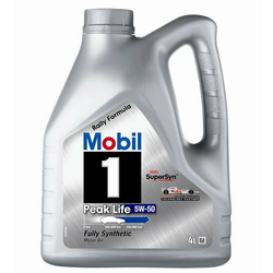 MOBIL motorno olje Peak Life 5W-50, 4 litri - Ceneje.si
