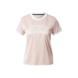NIKE Tehnička sportska majica, rosé / bijela - Jeftinije.hr