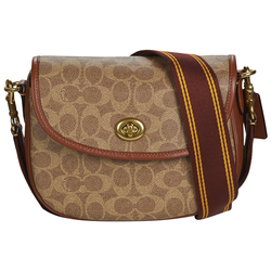 Ročna torba Coach Cc Sig Wlw Sddl Bg CA093 B4NQ4 Tan Rust B4 - Ceneje.si