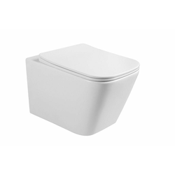 Armal Wc školjka viseča NAOS RIMLESS, deska soft close - Ceneje.si