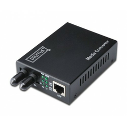 Fast Ethernet Media Converter, Multimode ST connector, 1310nm, up to ...