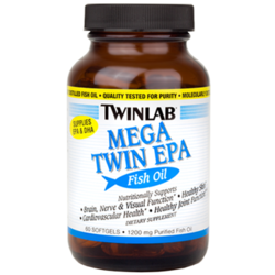 TWINLAB dodatak prehrani MEGA TWIN EPA OMEGA 3 60 kapsula - Jeftinije.hr