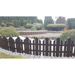 Vrtna ograja Home (2.3m), rjava - Ceneje.si