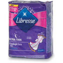 Libresse Ultra higijenski ulošci Night extra wing - Jeftinije.hr
