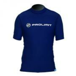 majica PROLIMIT LOGO RASHGUARD SA M BLUE KRATKA - Ceneje.si