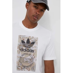 ADIDAS ORIGINALS Majica, pijesak / crna / bijela - Jeftinije.hr