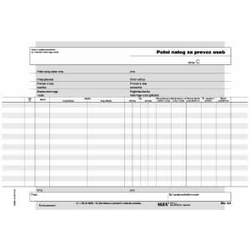 OBRAZEC 4,8 POTNI NALOG A4 - Ceneje.si