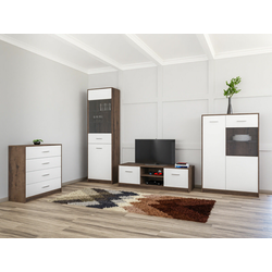 Set za dnevni boravak BDJ109, Komoda: Da, Boja: Monastery hrast ...