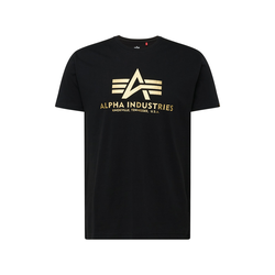ALPHA INDUSTRIES Majica, zlatna / crna - Jeftinije.hr