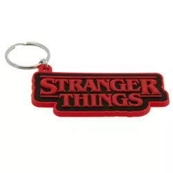Stranger Things Logo rubber keychain - Jeftinije.hr