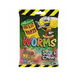 Toxic Waste Sour Gummy Worms 142g - Ceneje.si